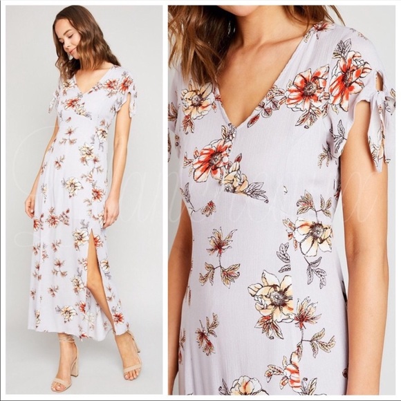 Hayden | Dresses | Lavender Floral Dress | Poshmark